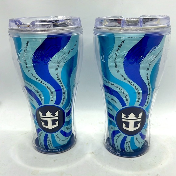 Dining | Set Of 2 Royal Caribbean Cruise Line Coca Cola Coke Travel ...